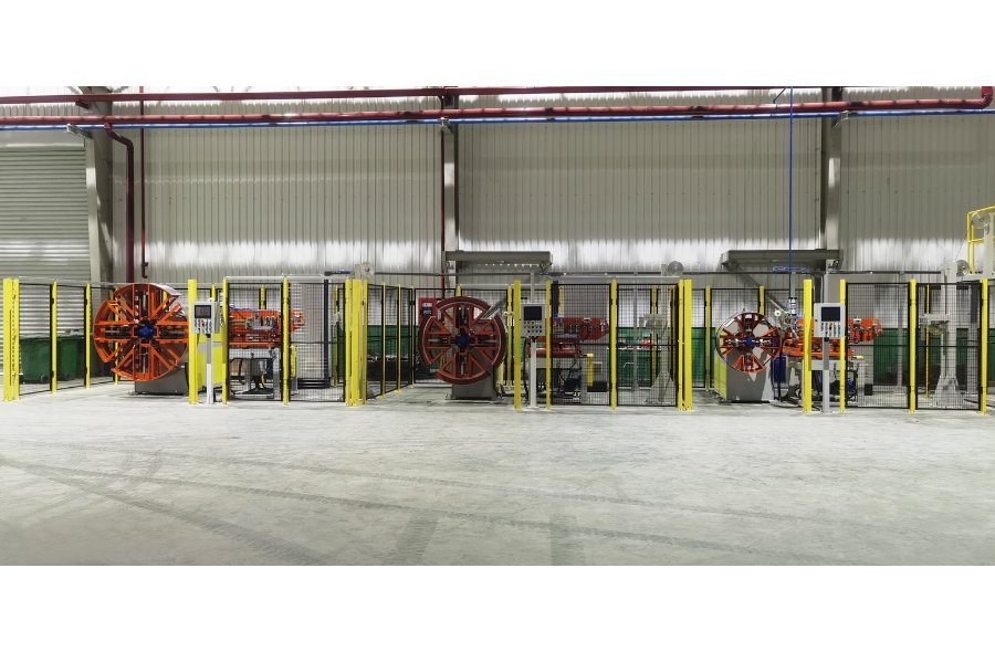 Track steel cord winding machine from China-delphygroup