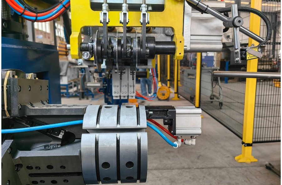 Air spring single bead winding line